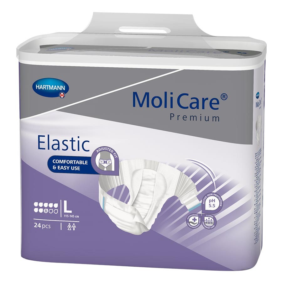MoliCare Premium Elastic 8 Drops - Slip style pads for heavy incontinence